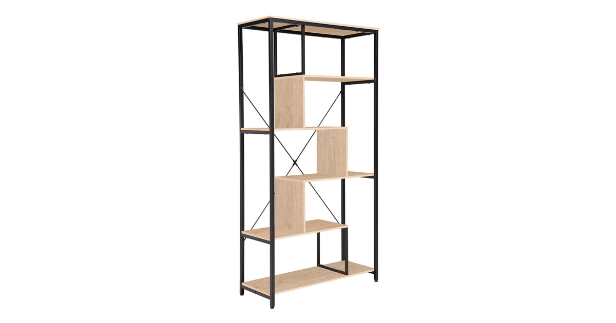 QUICK ΒΙΒΛΙΟΘΗΚΗ ΦΥΣΙΚΟ ΜΑΥΡΟ 85x35x163