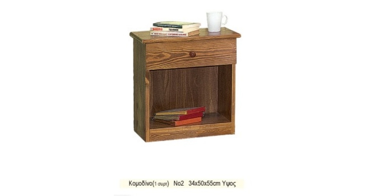 ΣΟΥΗΔΙΚΟ ΞΥΛΟ ΚΟΜΟΔΙΝΟ ΧΡΩΜΑ ΚΑΡΥΔΙ XND NO 2 | Sioutis HomeCare