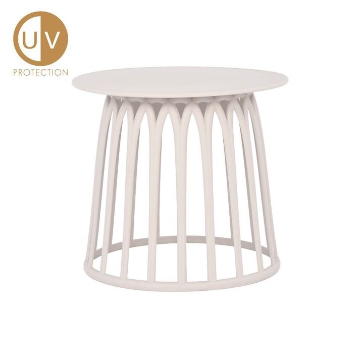 Liberta BASKET SIDE TABLE OFF WHITE 49.5x49.5x44cm μόνο με 45.00 | Sioutis HomeCare